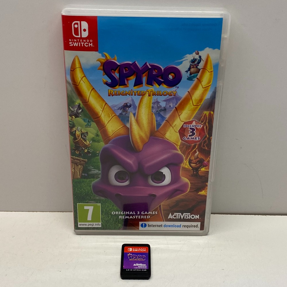 Pre-owned Spyro Reignited Trilogy for Nintendo Switch - Own4Less